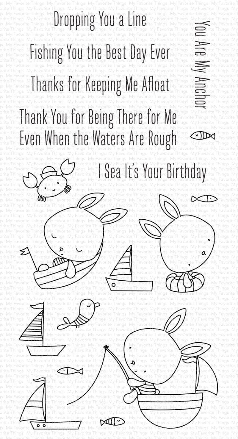 My Favorite Things You Keep Me Afloat Clear Stamps