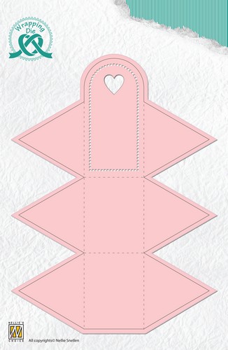 Wrapping Die gift box - 4 Dreieck | WPD004