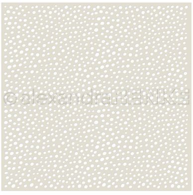 Alexandra Renke - Stencil 'Punkte-Muster' | ST-AR-Mu0005