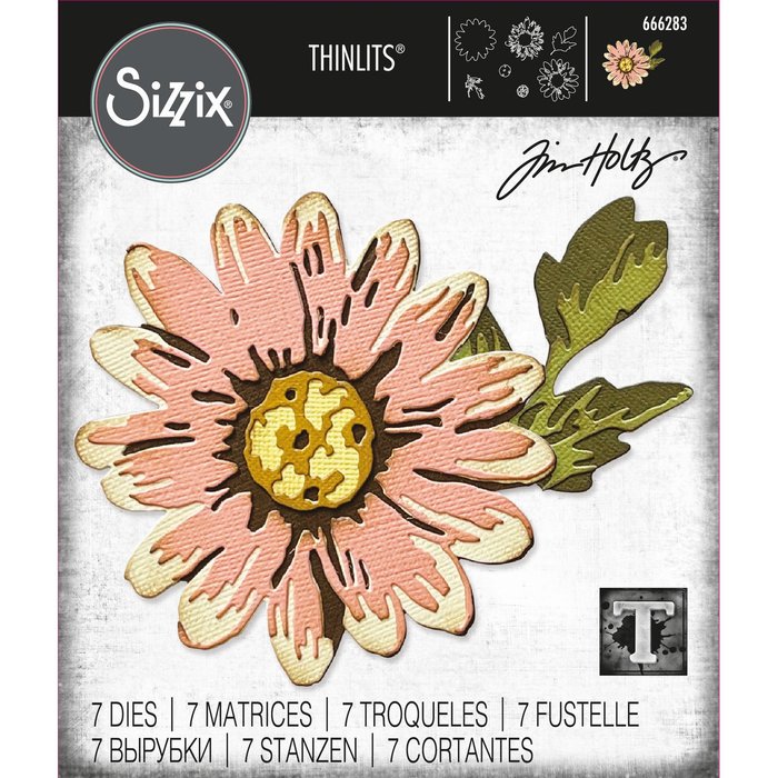 Sizzix • Thinlits Die Set Blossom 7Stück | 666283