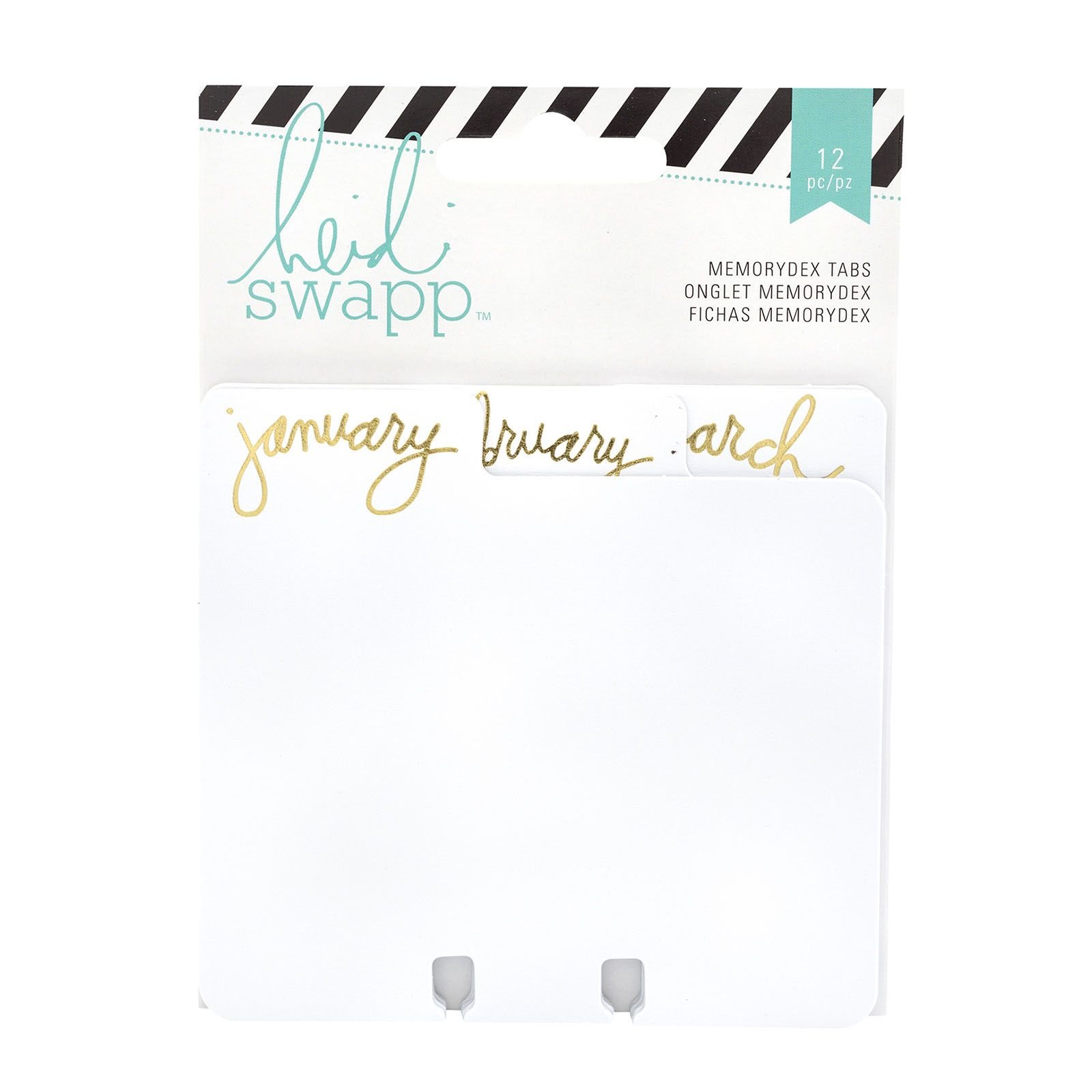 Heidi Swapp • MemoryDex monthly cards Gold foil | 369329