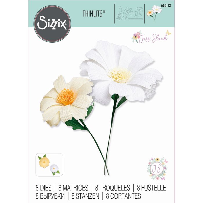 Sizzix • Thinlits Die Set Daisy Flower Mix 8Stück | 666113