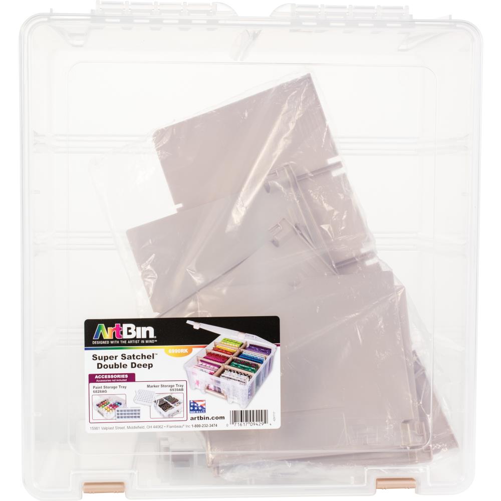 Artbin Super Satchel Double Deep W/Removable Dividers - Rose Gold ...